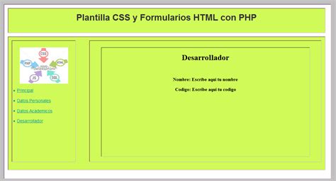 Formulario Html Plantilla Consejos