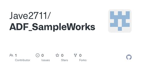 Github Jave Adf Sampleworks