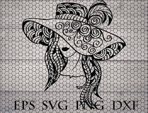Zentangle Woman Svg Woman Mandala Svg Feminist Svg Etsy Hong Kong