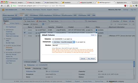 Resizing An Ec2 Instance Volume Ben Halls Blog