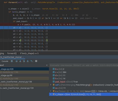 swinunetr bug when padding input in patchmerging layer · issue 166