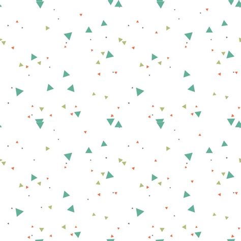 Premium Vector Colorful Messy Seamless Pattern With Triangles On