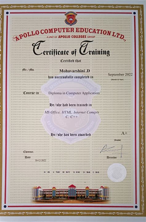 Mohavarshini D On Linkedin Certification Msoffice Html Programming
