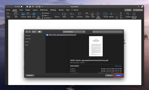 how to open embedded pdf file in word mac androidfer