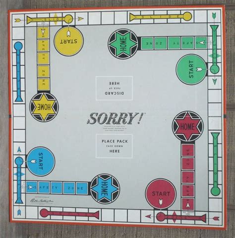 Sorry Game Board Printable Printable Sight Words List