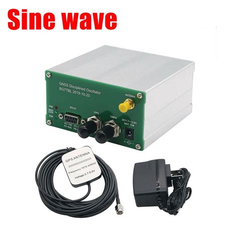 10mhz Output Square Wave Gps Disciplined Clock Gpsdo Gps Antenna