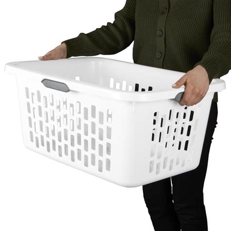 Sterilite 1202 2 Bushel Laundry Basket White 12028006