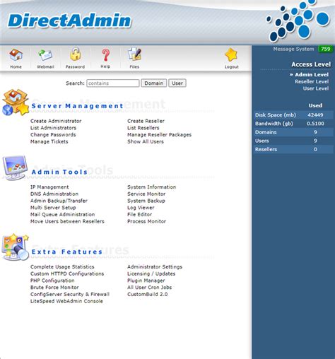 hướng dẫn download backup trên directadmin trung tâm hỗ trợ trực