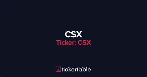 What Does Csx Do