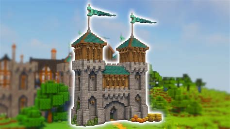 Minecraft How To Make A Castle Gate That Opens And Closes At Karen