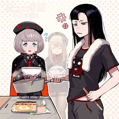 Emma Eunhwa And Vesti Goddess Of Victory Nikke Drawn By Sawasa