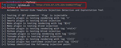 Ctf之路:利用tplmap实现ssti模板注入zw05011的博客 Csdn博客 Ctf之路:利用tplmap实现ssti模板注入zw05011的博客 Csdn博客