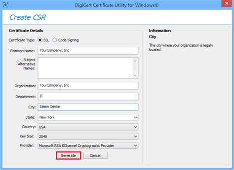 Cerberus Ftp Server Create Csr And Install Ssl Certificate
