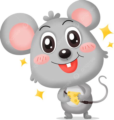 쥐 12 띠 캐릭터 일러스트 귀여운 표정 장식 요소 쥐 만화 아름다운 Png 일러스트 및 Psd 이미지 무료 다운로드 Pngtree