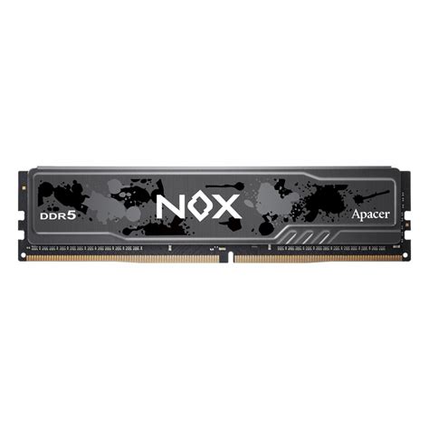 Apacer Nox Ddr5 16gb 5200mhz Udimm Pc Memory With Heatsink Ah5u16g52c522mbaa 1 Best