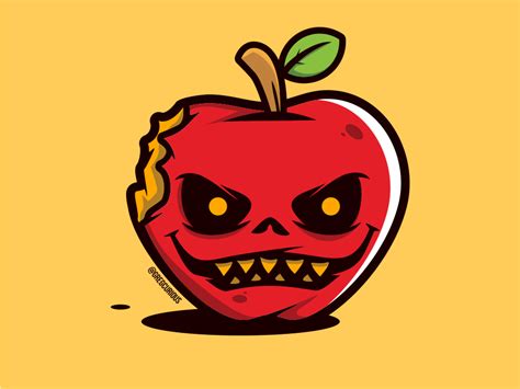 Bad Apple By Gregorius Palugongso On Dribbble