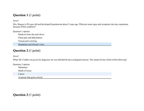 Psw Quiz Advanced Theory Course For Psw Program Question Point Saved Mrs Burgos Is