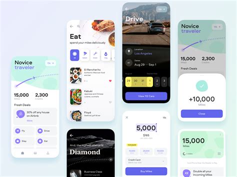 Airline Loyalty Mobile App Mobile App App Development Loyalty Program Design