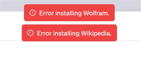 Error Installing Chatgpt Plugins Bugs Openai Developer Community