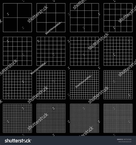 Seamless Repeatable Squares Grid Mesh Graph Stock Vector Royalty Free 1897323589 Shutterstock