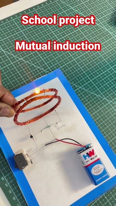Electromagnetic Mutual Induction Shorts Inspireaward Mutualinduction Sunrobotronics Youtube