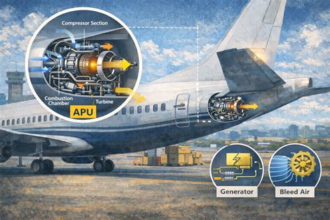 What Is An Airplane Apu Complete Guide For Operators And Buyers Airviper