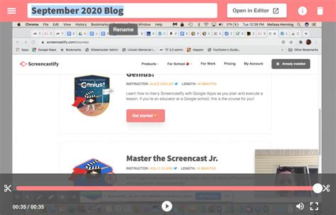 Tech Tool Of The Month Screencastify Part 2 Teachersfirst Blog