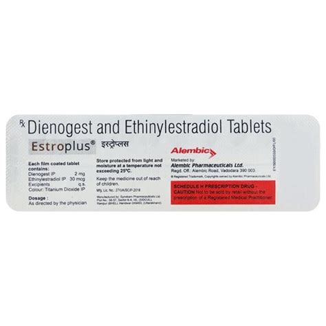 Estro Plus Tablet 21s Price Uses Side Effects Netmeds