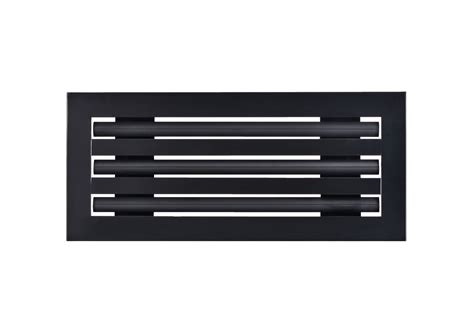 14x6 Linear Slot Diffuser Matte Black Casa Series Hvac Modern Air V