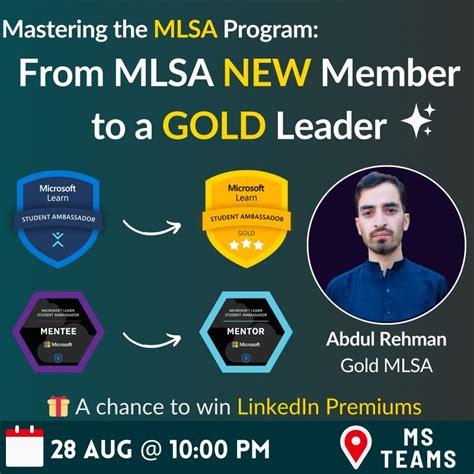 Abdul Rehman On Linkedin Mlsajourney Goldambassador Leadership