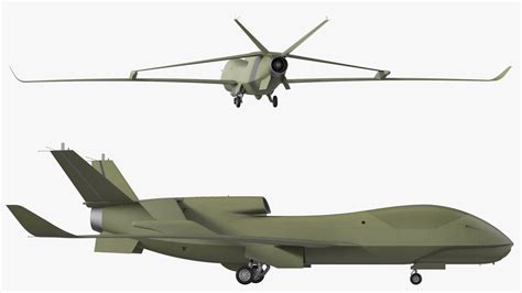 High Altitude Long Endurance Patrol Uav 3d Model 79 3ds Blend C4d Fbx Max Ma Lxo Obj