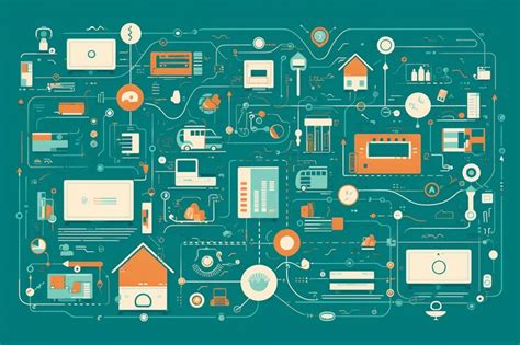 Premium Ai Image Iot Communication Protocols Illustration Premium Ai Image Iot Communication Protocols Illustration