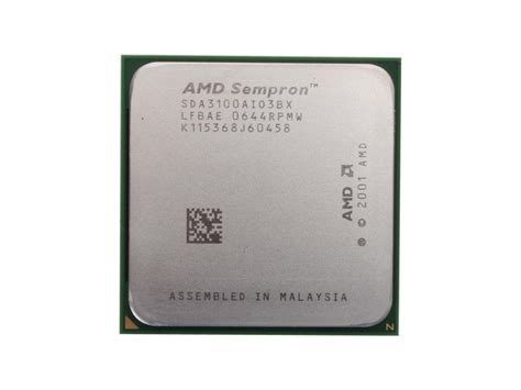 Amd Sempron 64 3100 Sempron 64 Palermo Single Core 1 8 Ghz Socket 754 Processor