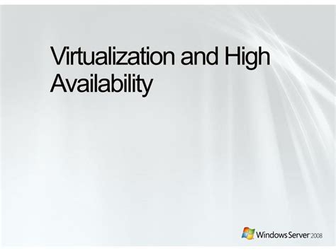 ppt deploying windows server 2008 hyper v best practices powerpoint