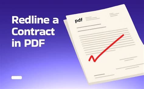 How To Redline A Contract In Pdf 3 Ways