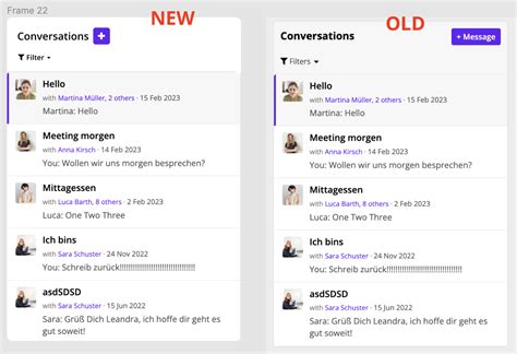 Conversation Panel Design · Issue 301 · Humhubmail · Github