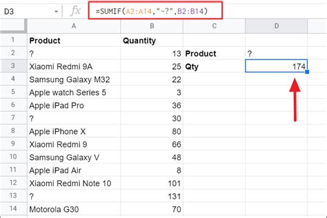 How To Use SUMIF In Google Sheets