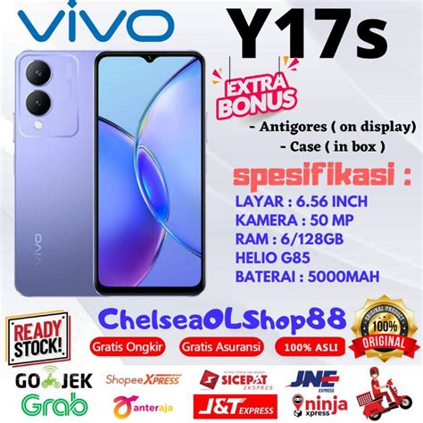 Jual VIVO Y17S RAM 6 128GB GARANSI RESMI VIVO INDONESIA Shopee Indonesia