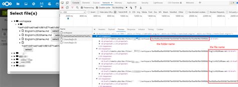 file or folder name displays incorrectlly when the name contains non