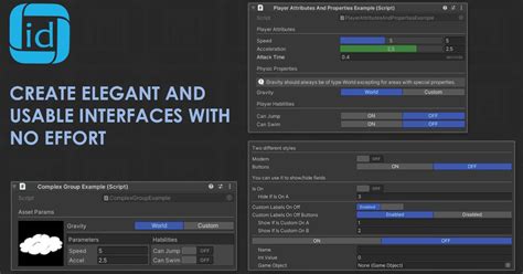 Inspector Designer Gui Tools Unity Asset Store