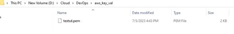 No Such File Or Directroy