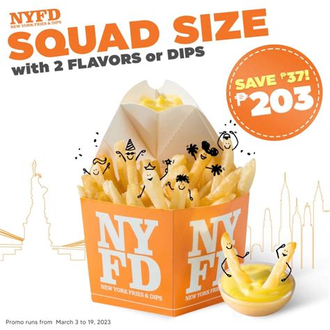 Keep Your Month Of March Cool And Flavorful With Nyfd Call Your Squad