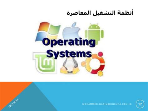 computer operating systems ppt