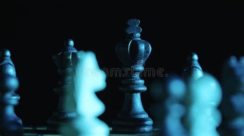 Strategy Concept Of Chess Board Game Rotation Stock Video Video Of