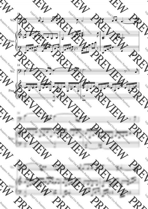 악보 김도현 샬롬 첼로and피아노 By Yeriel