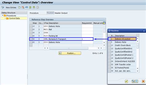 SAP Delivery Output GI Posted Condition