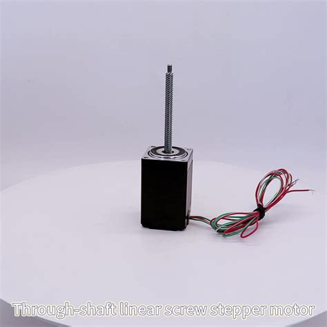 Nema 17 Non Captive Linear Stepper Motor Amazing Price Mini Linear Actuator Through Lead Screw