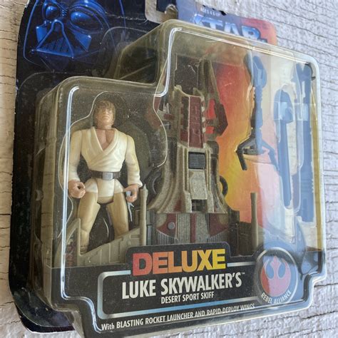 Star Wars—deluxe Luke Skywalkers Desert Sport Skiff Ebay Uk