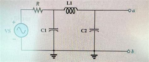 Solved In The Circuit The Voltage Source Frequency