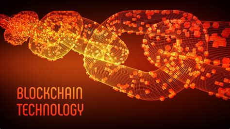 블록 체인입니다 암호화 통화입니다 Blockchain 개념입니다 3d 와이어 프레임 체인 디지털 블록입니다 편집 가능한